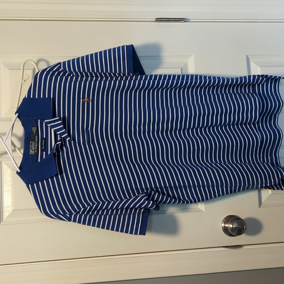Polo Ralph Lauren | Shirts | Blue White Striped Polo | Poshmark